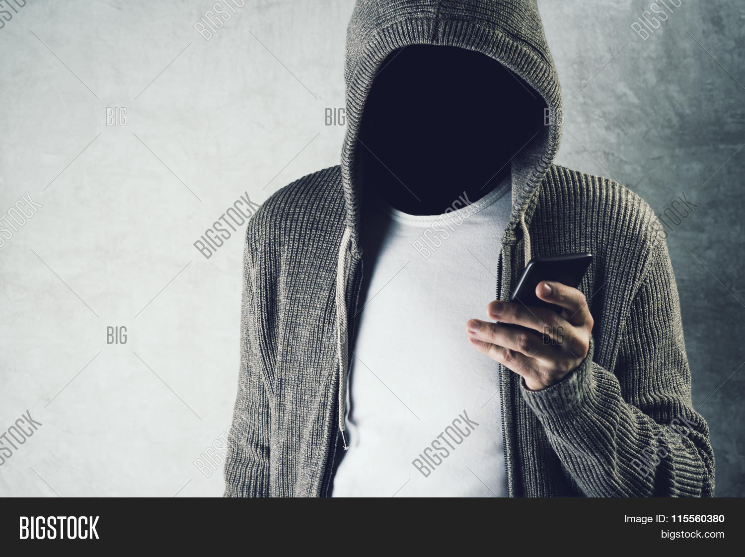 Faceless Hooded Person Image & Photo (Free Trial) | Bigstock