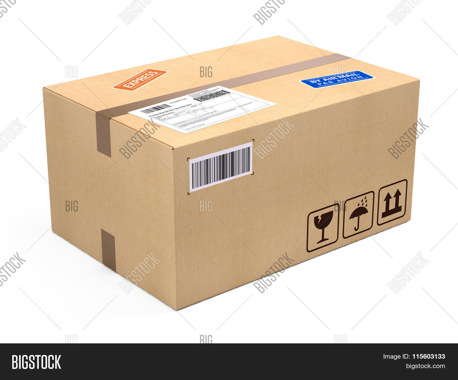 Cardboard Box Package Image & Photo (Free Trial) | Bigstock