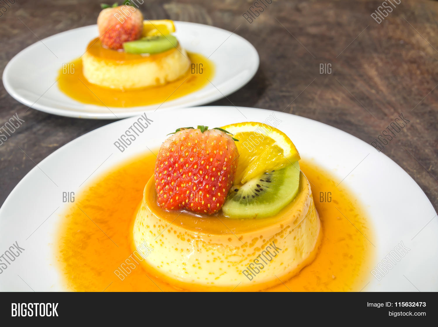 Fresh Fruit Caramel Image & Photo (Free Trial) | Bigstock
