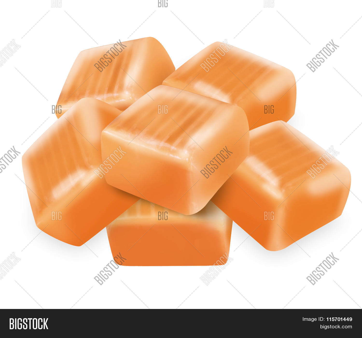 Square Candy Caramel Image & Photo (Free Trial) | Bigstock