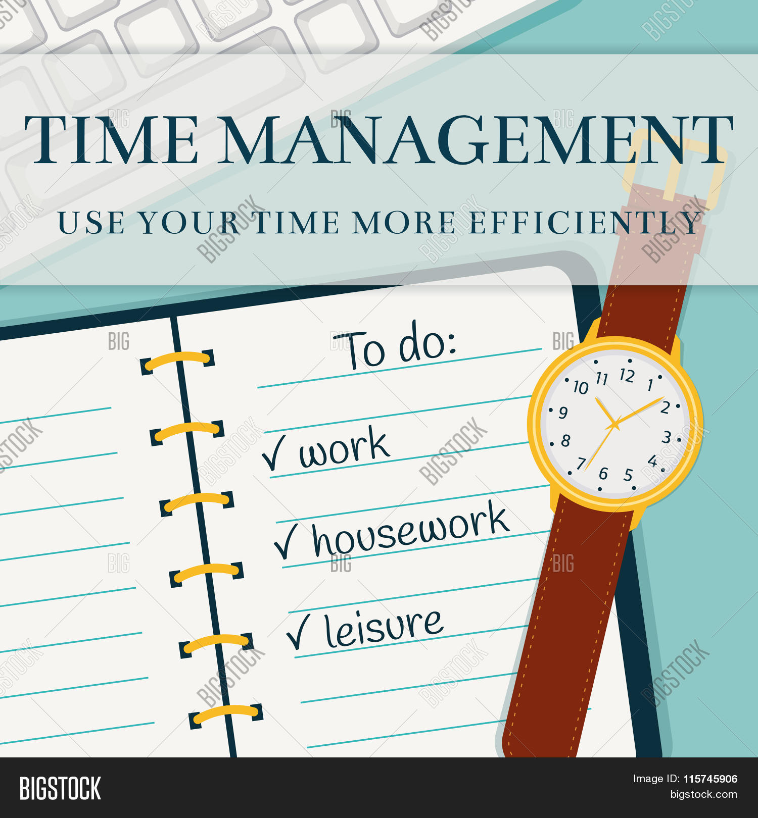 Time Management Vector & Photo (Free Trial) | Bigstock