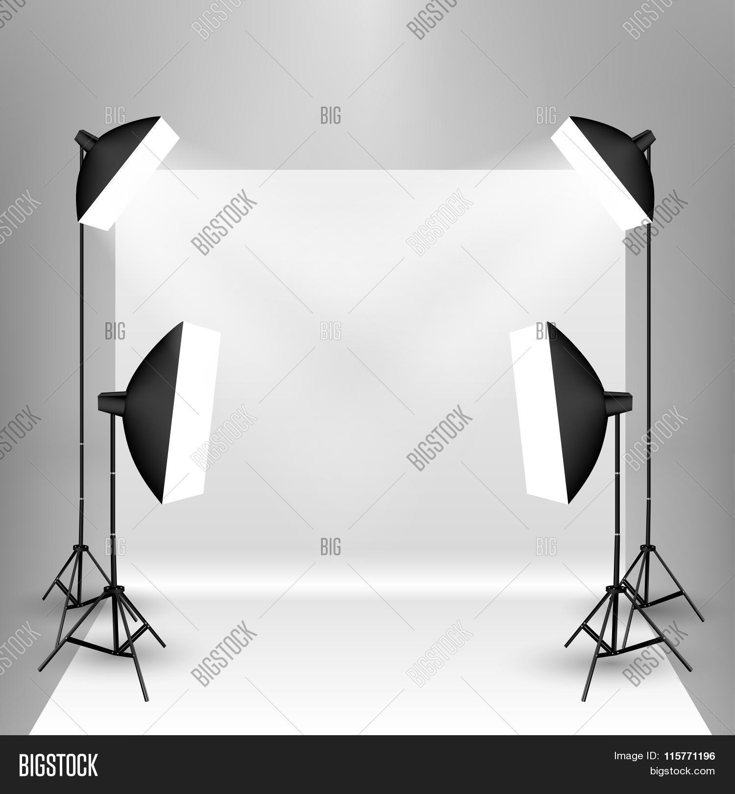 Four Softboxes Vector & Photo (Free Trial) | Bigstock