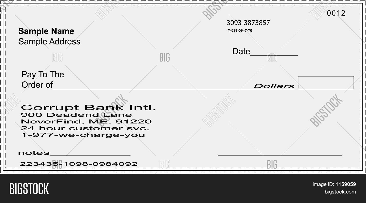 Comedy Blank Check Image & Photo (Free Trial) | Bigstock