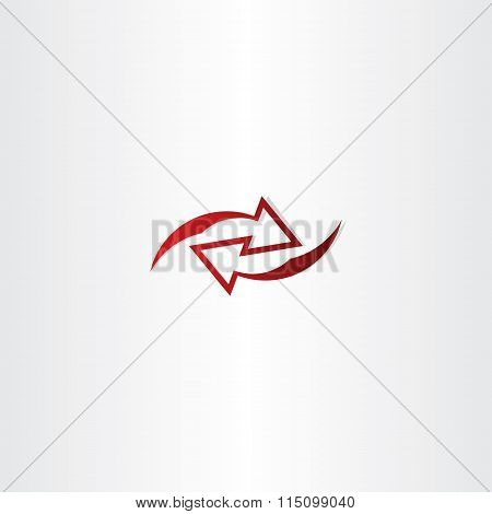 Left Right Red Arrow Vector & Photo (Free Trial) | Bigstock