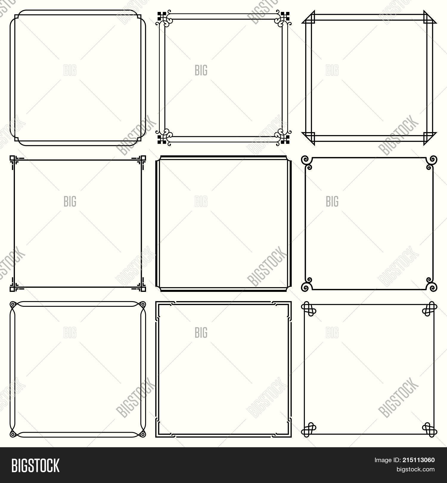 Set Nine Simple Vector & Photo (Free Trial) | Bigstock