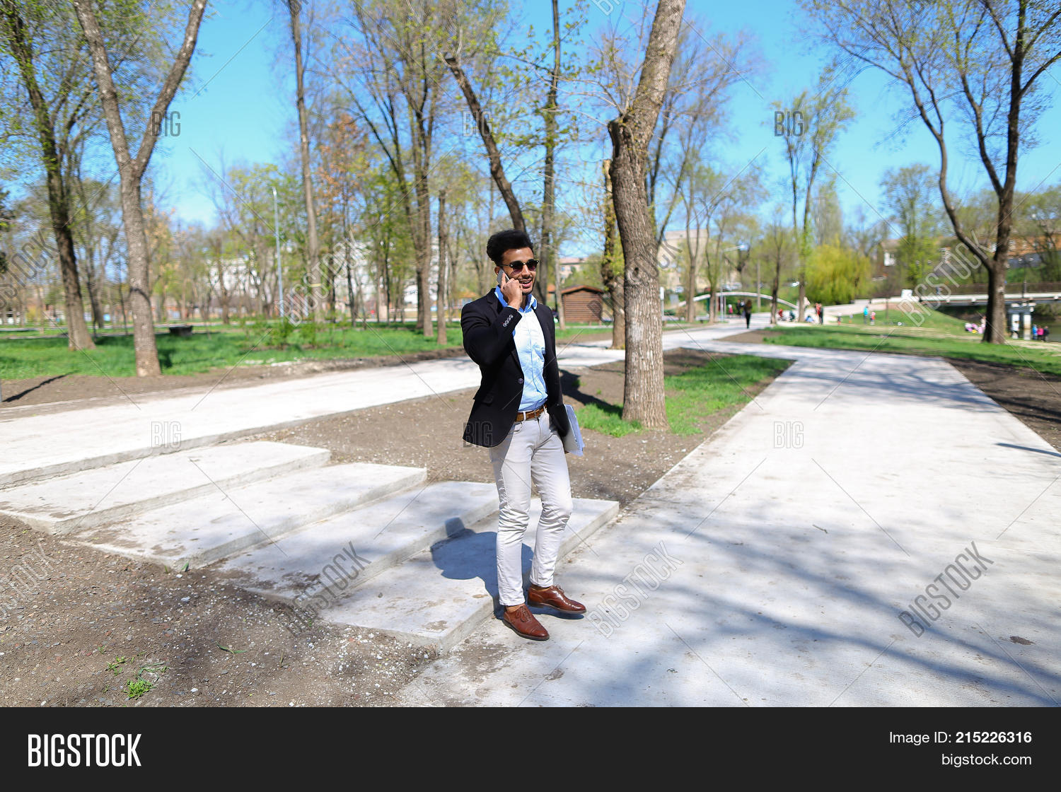 Guy Walking Park Image & Photo (Free Trial) | Bigstock