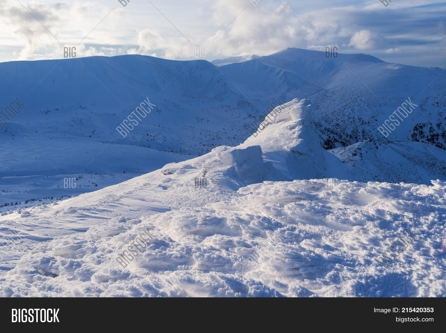 Winter Landscape Rocks Image & Photo (Free Trial) | Bigstock