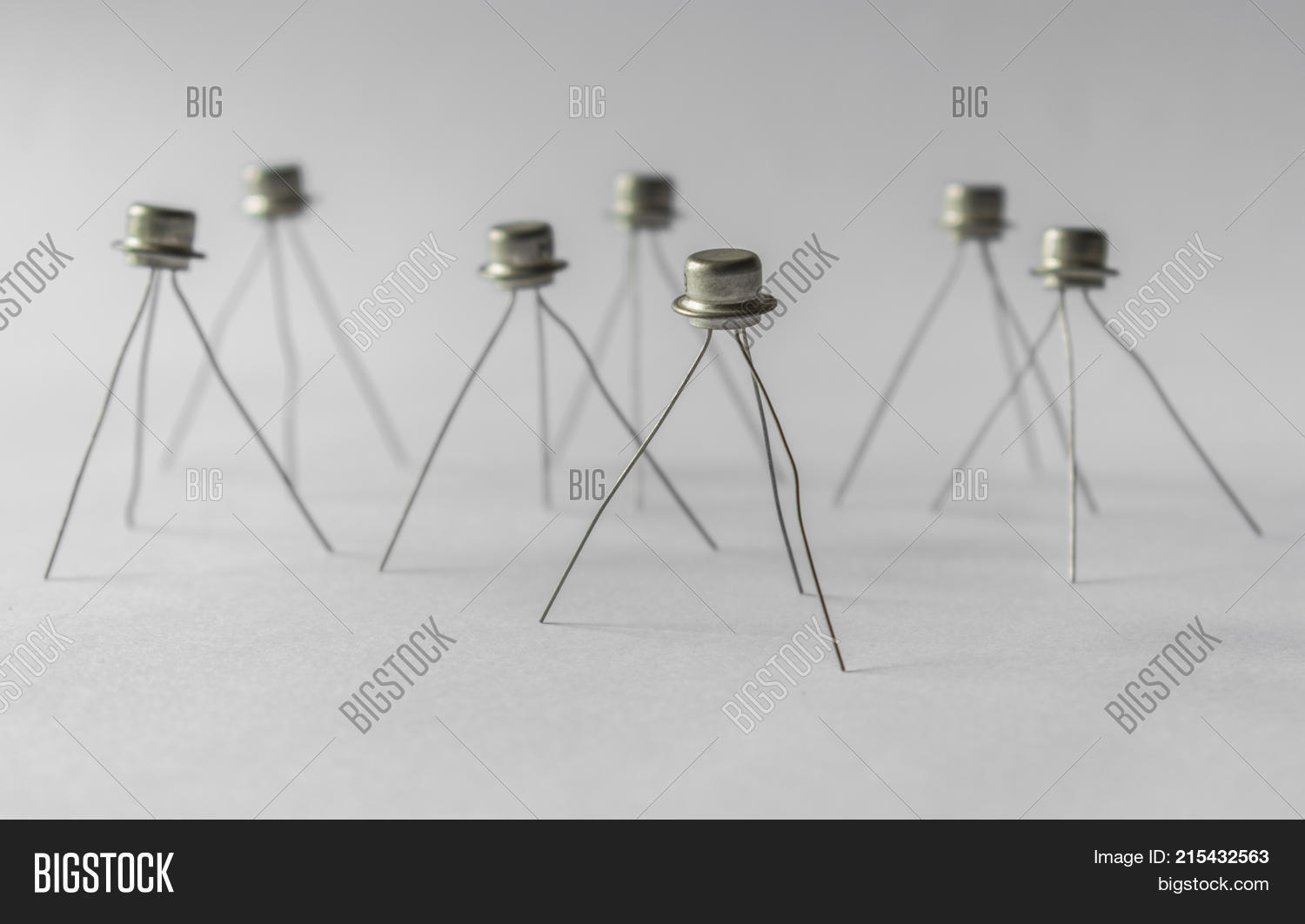 Transistors Stand On Image & Photo (Free Trial) | Bigstock