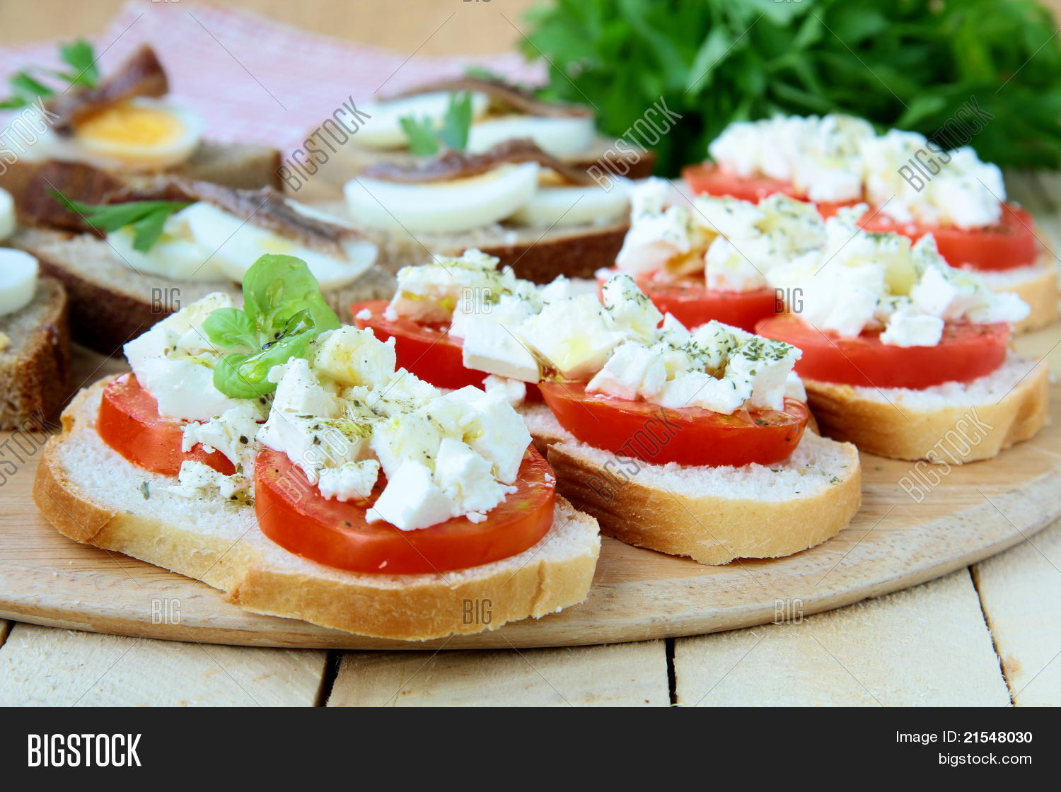 Snacks Sandwiches Image & Photo (Free Trial) | Bigstock