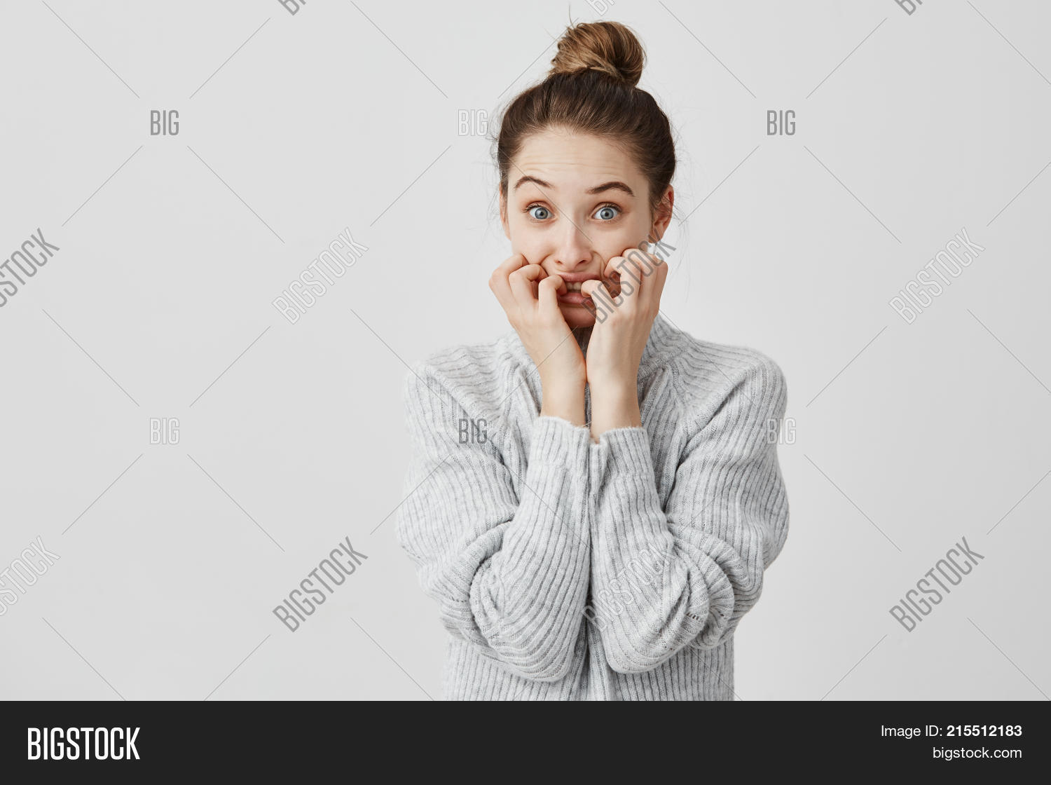 Horrified Woman Image & Photo (Free Trial) | Bigstock