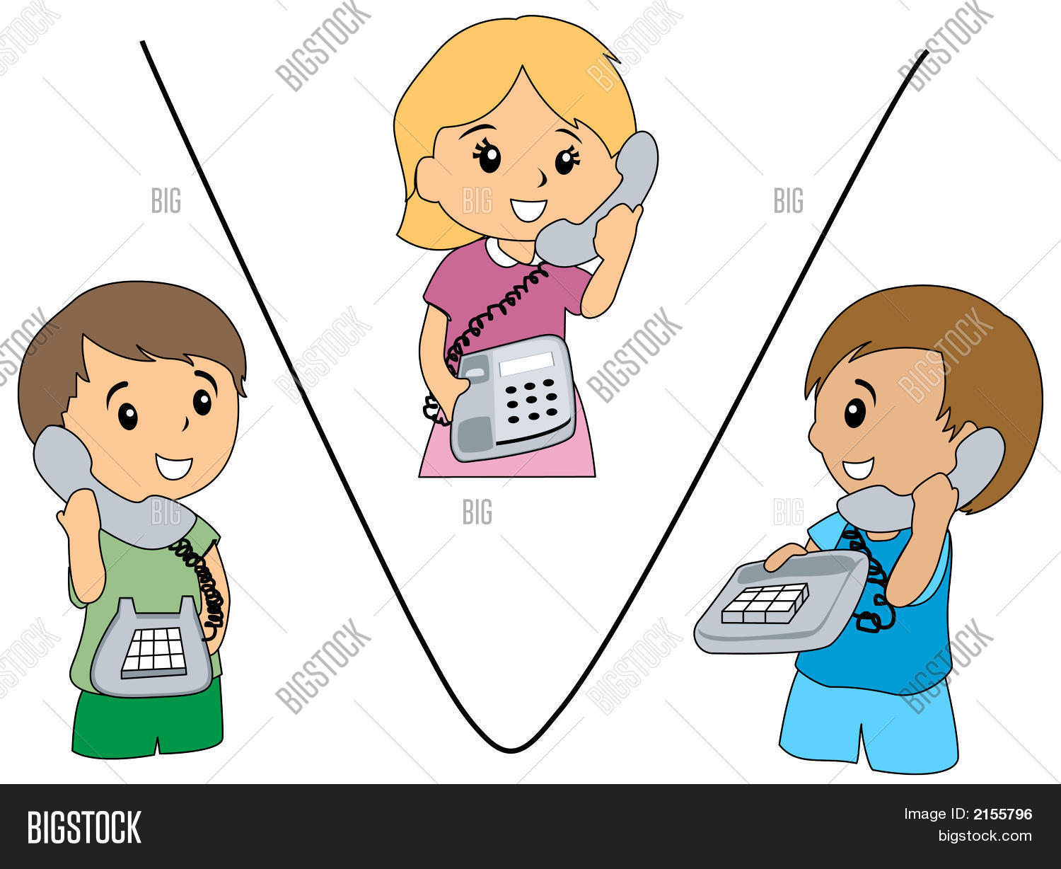 Three Way Conversation Image & Photo (Free Trial) | Bigstock