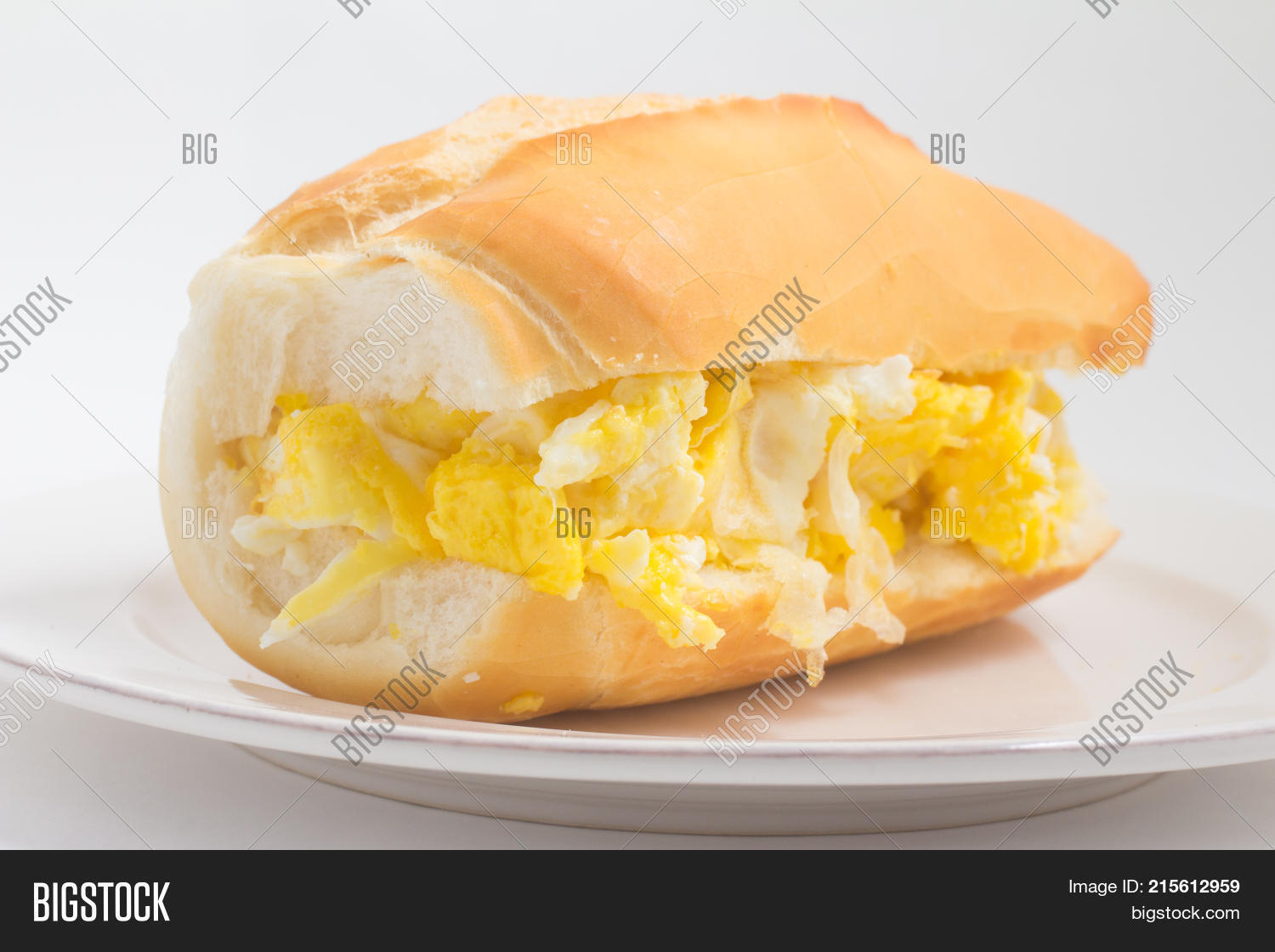 Bread Scrambled Egg. Image & Photo (Free Trial) | Bigstock