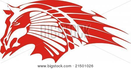 Vinyl-ready Red Horse Vector & Photo (Free Trial) | Bigstock