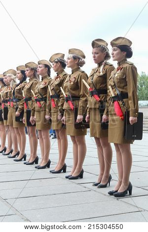 Women Military Uniform Image & Photo (Free Trial) | Bigstock