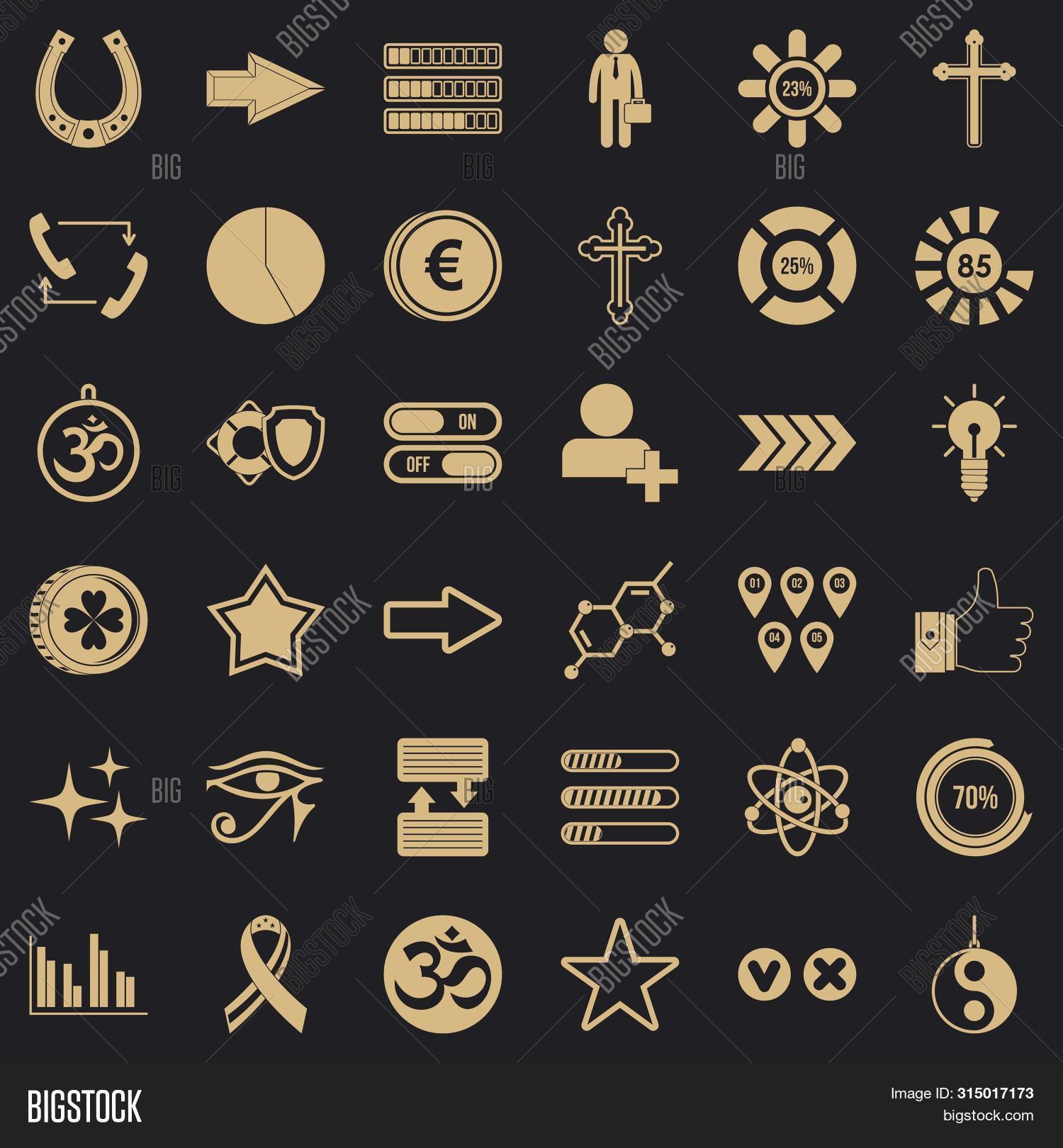 Loading Icons Set. Image & Photo (Free Trial) | Bigstock