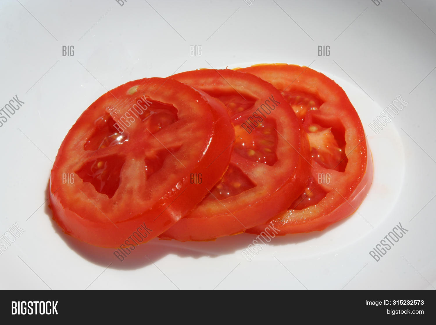 Sliced Tomatoes. Image & Photo (Free Trial) | Bigstock