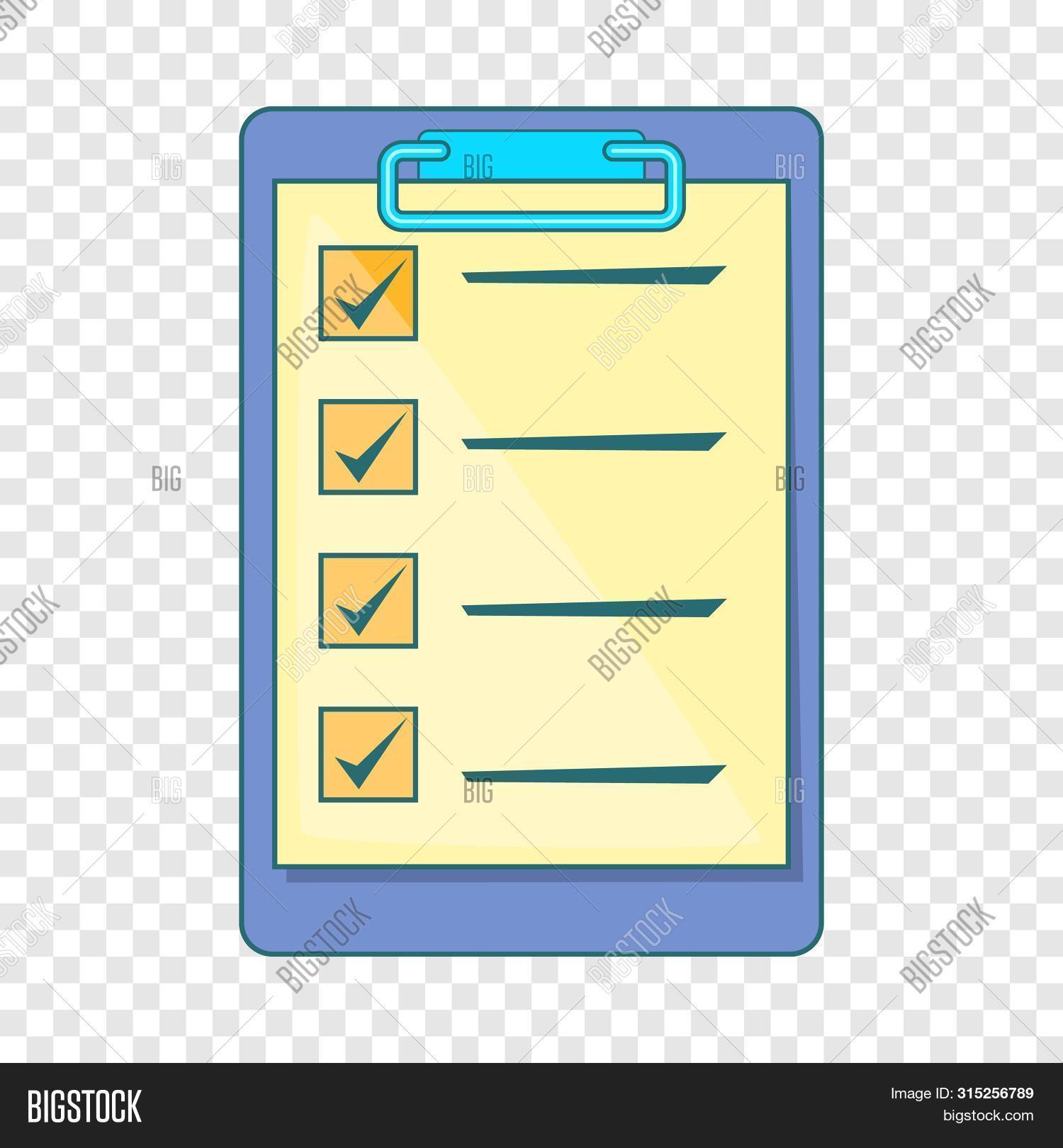 Clipboard Check List Image & Photo (Free Trial) | Bigstock