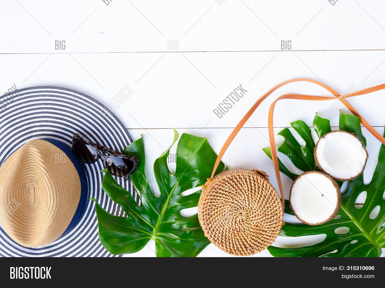 Summer Flat Lay Image & Photo (Free Trial) | Bigstock
