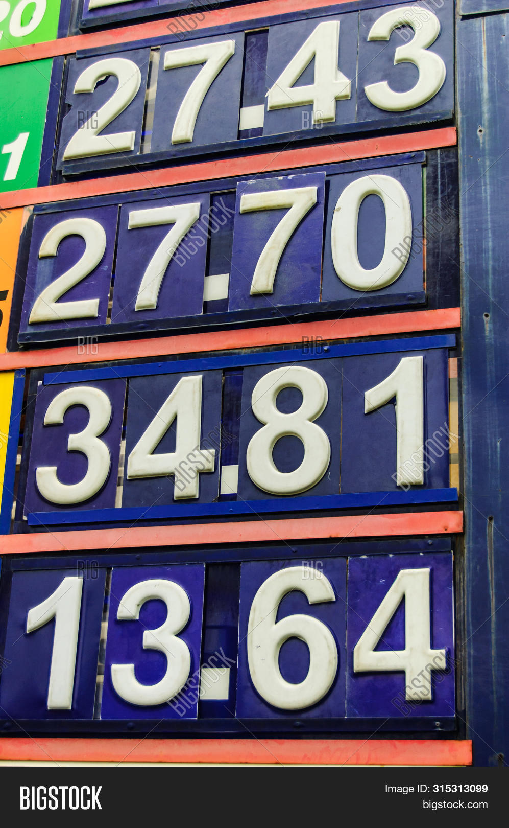 White Plastic Numbers Image & Photo (Free Trial) | Bigstock