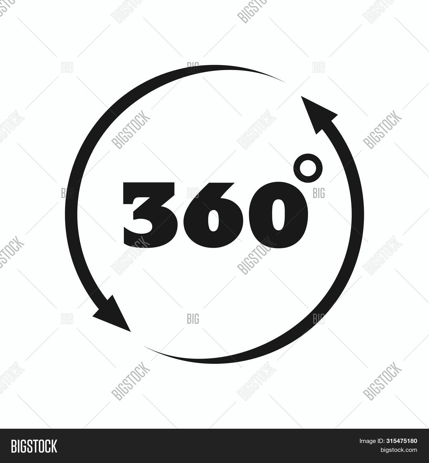 360 Degree Template Vector & Photo (Free Trial) | Bigstock