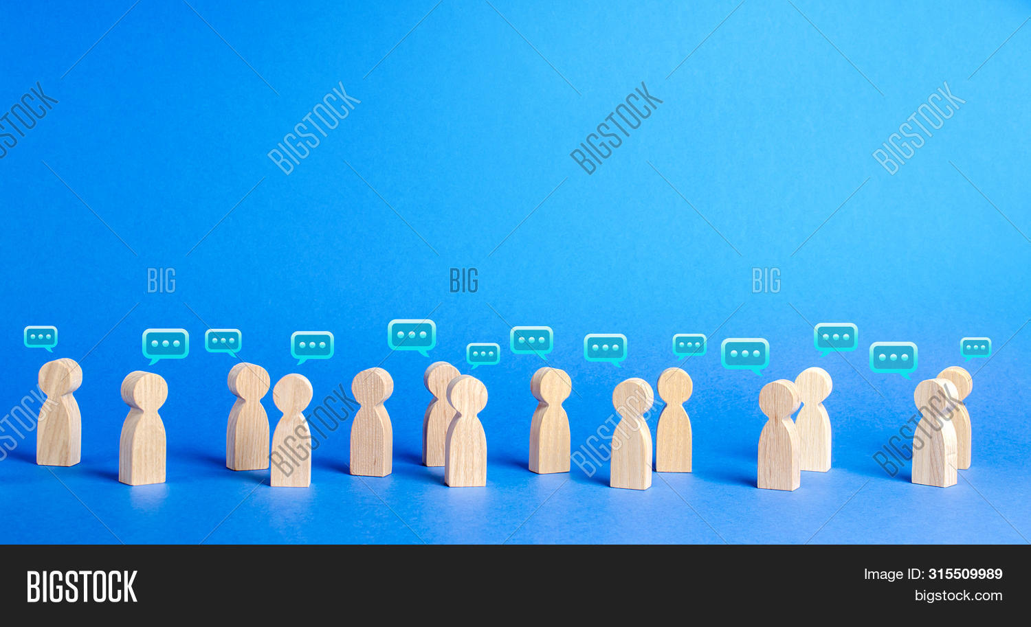Many People Figures Image & Photo (Free Trial) | Bigstock