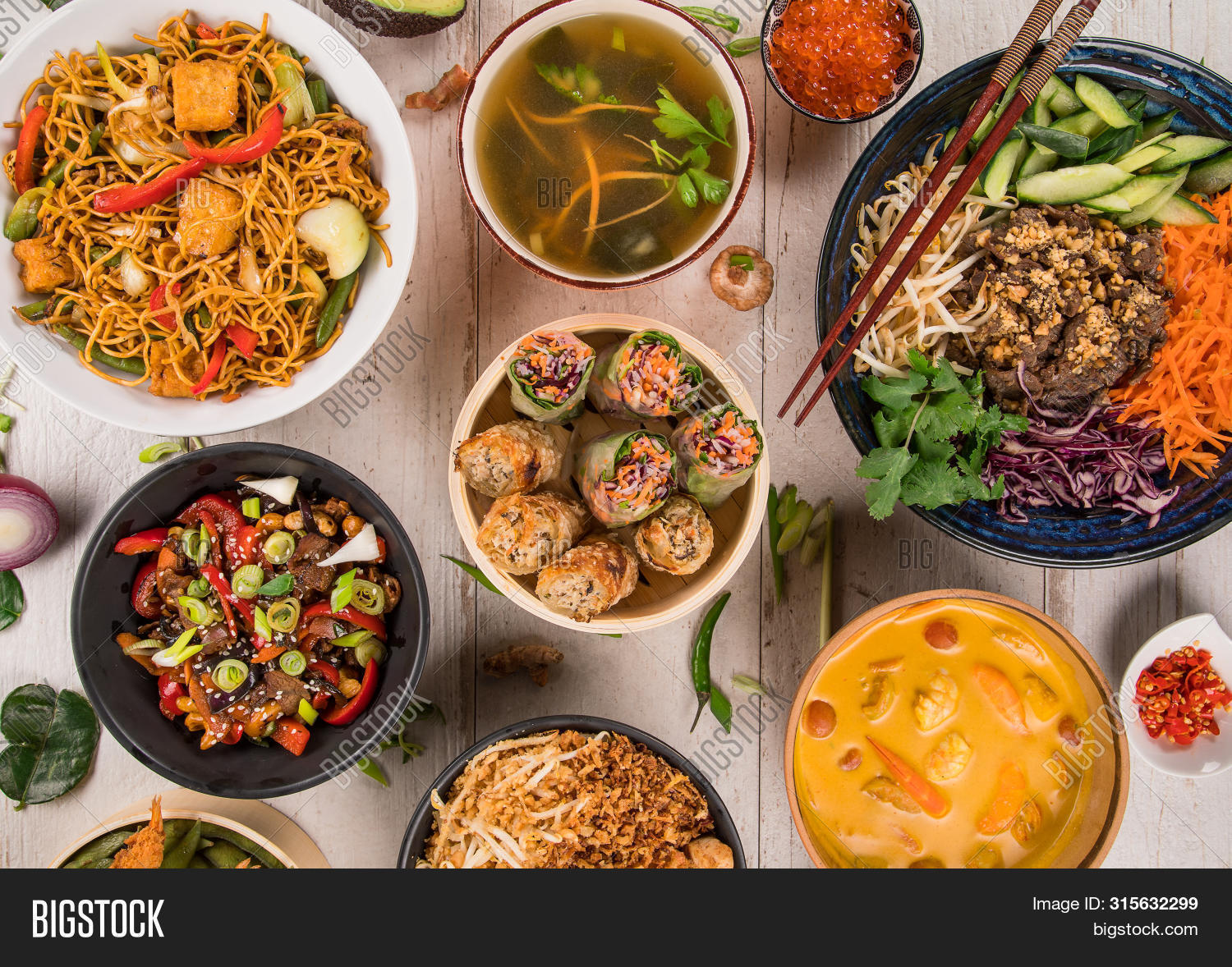 Asian Food Background Image & Photo (Free Trial) | Bigstock