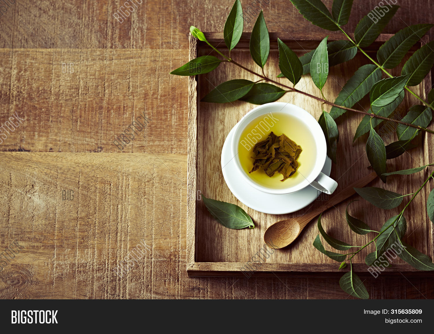 Cup Green Tea On Image & Photo (Free Trial) | Bigstock
