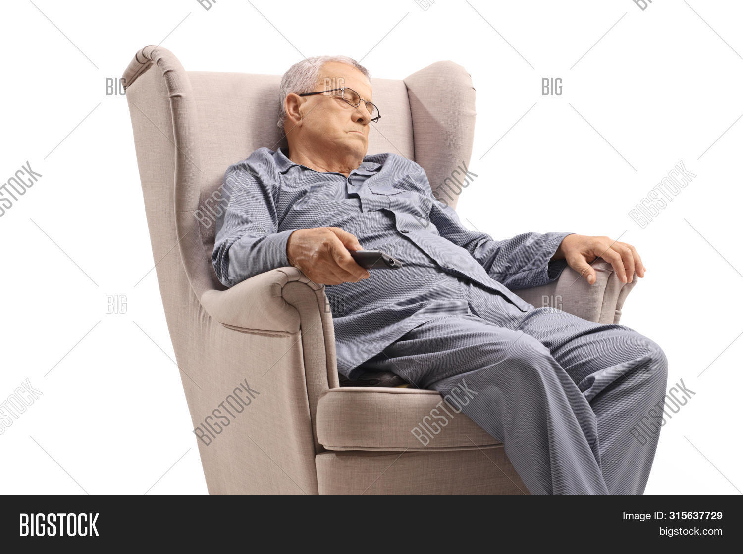 Elderly Man Pyjamas Image & Photo (Free Trial) | Bigstock