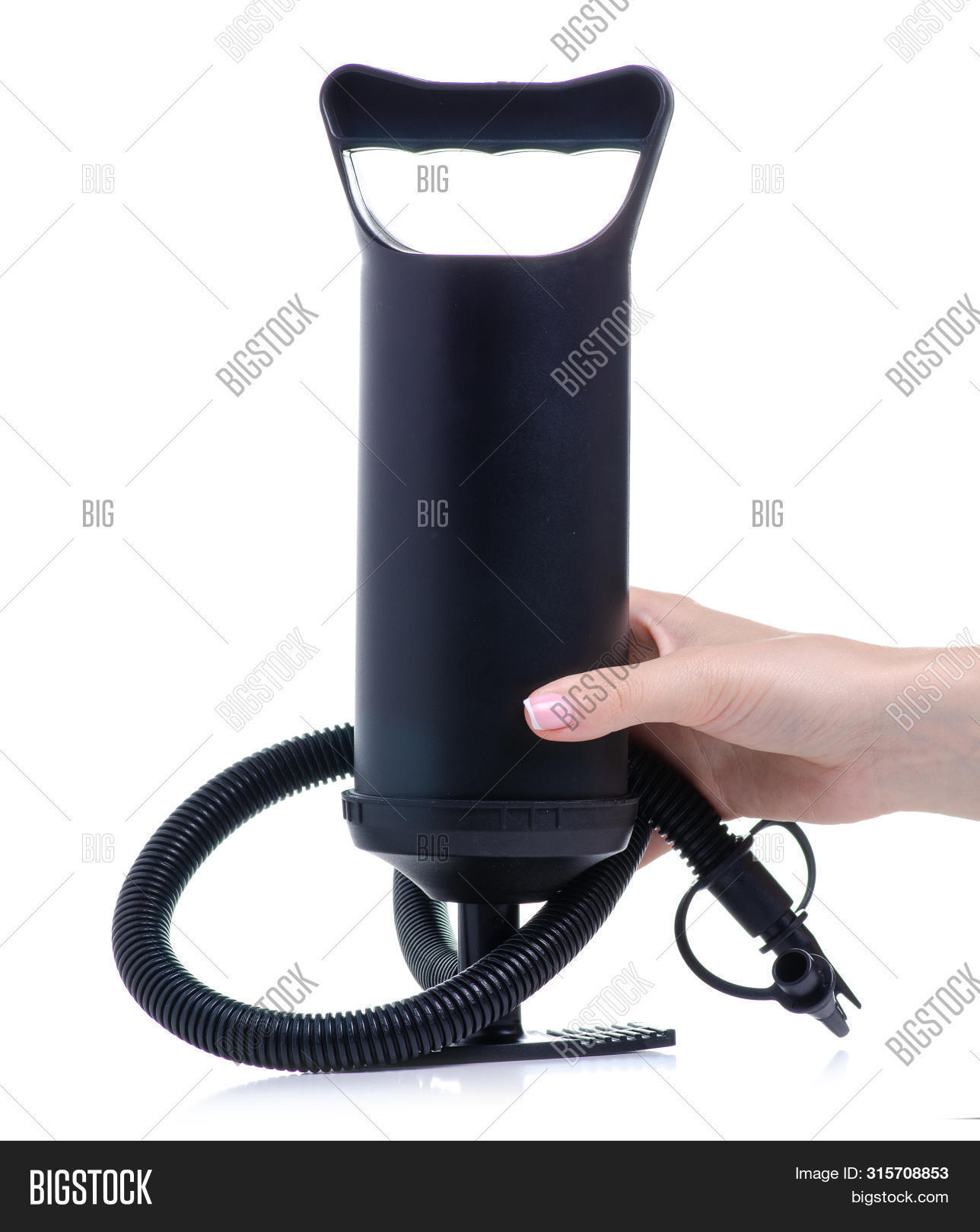 Inflation Pump Hand Image & Photo (Free Trial) | Bigstock