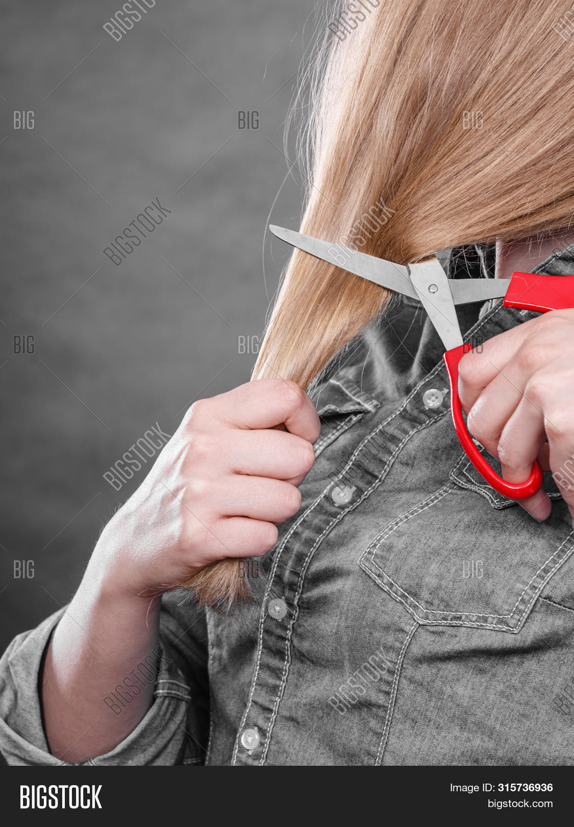 Cutting Coiffure New Image & Photo (Free Trial) | Bigstock