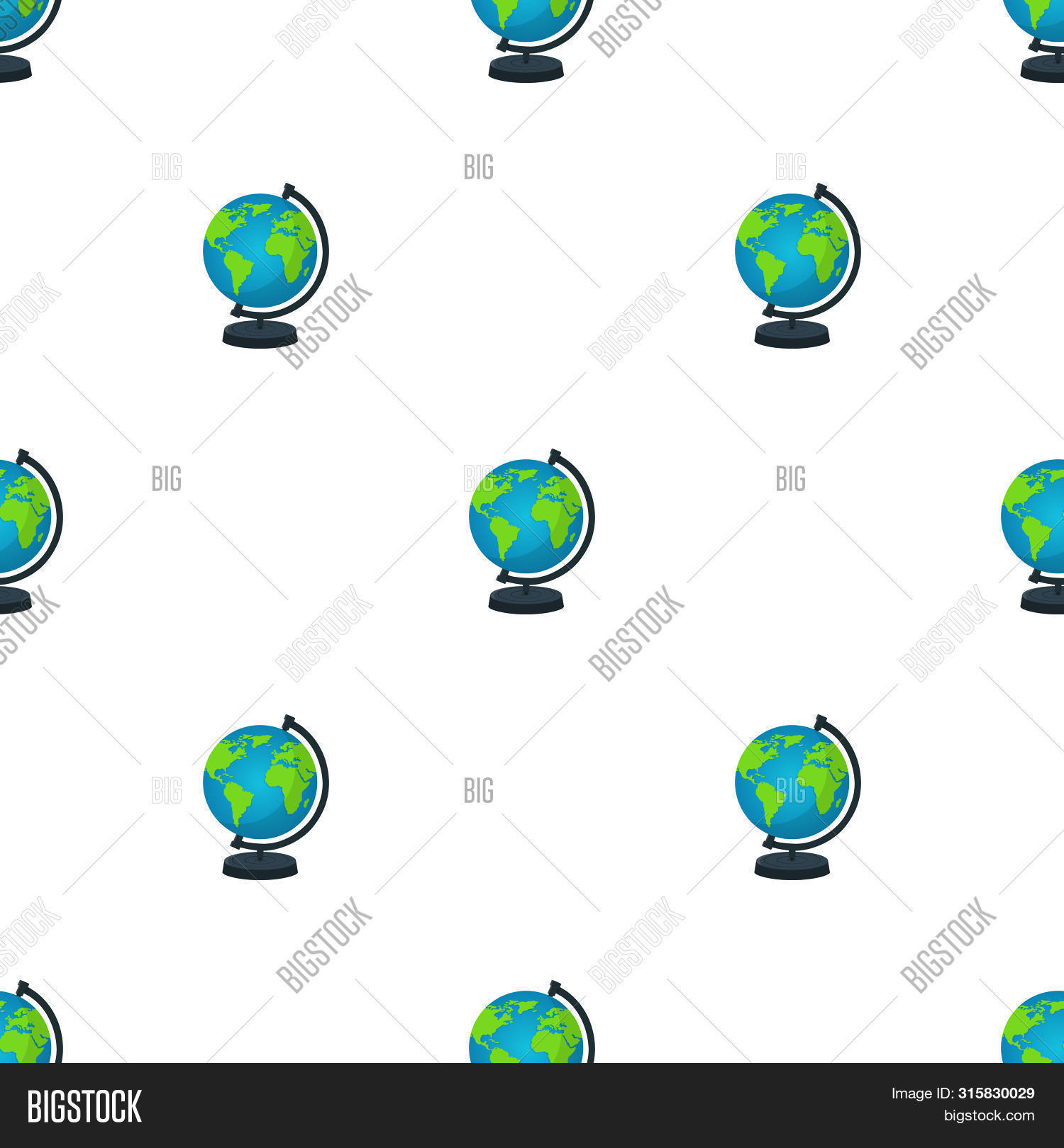 Seamless Pattern Earth Image & Photo (Free Trial) | Bigstock