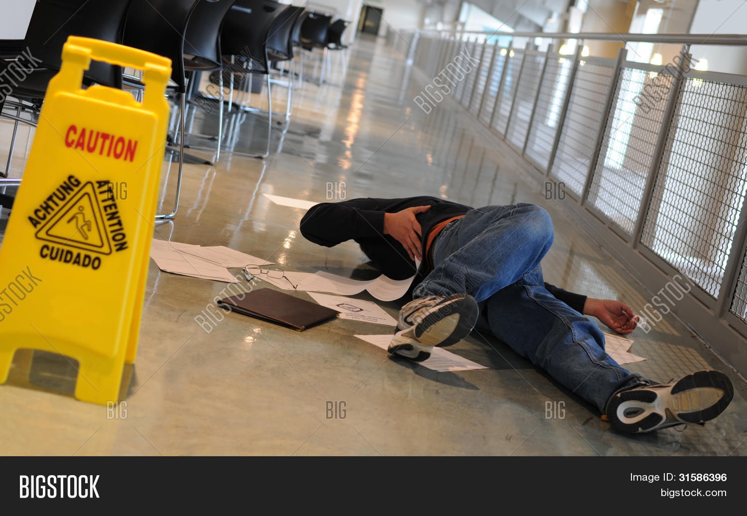 Fallen Man Image & Photo (Free Trial) | Bigstock