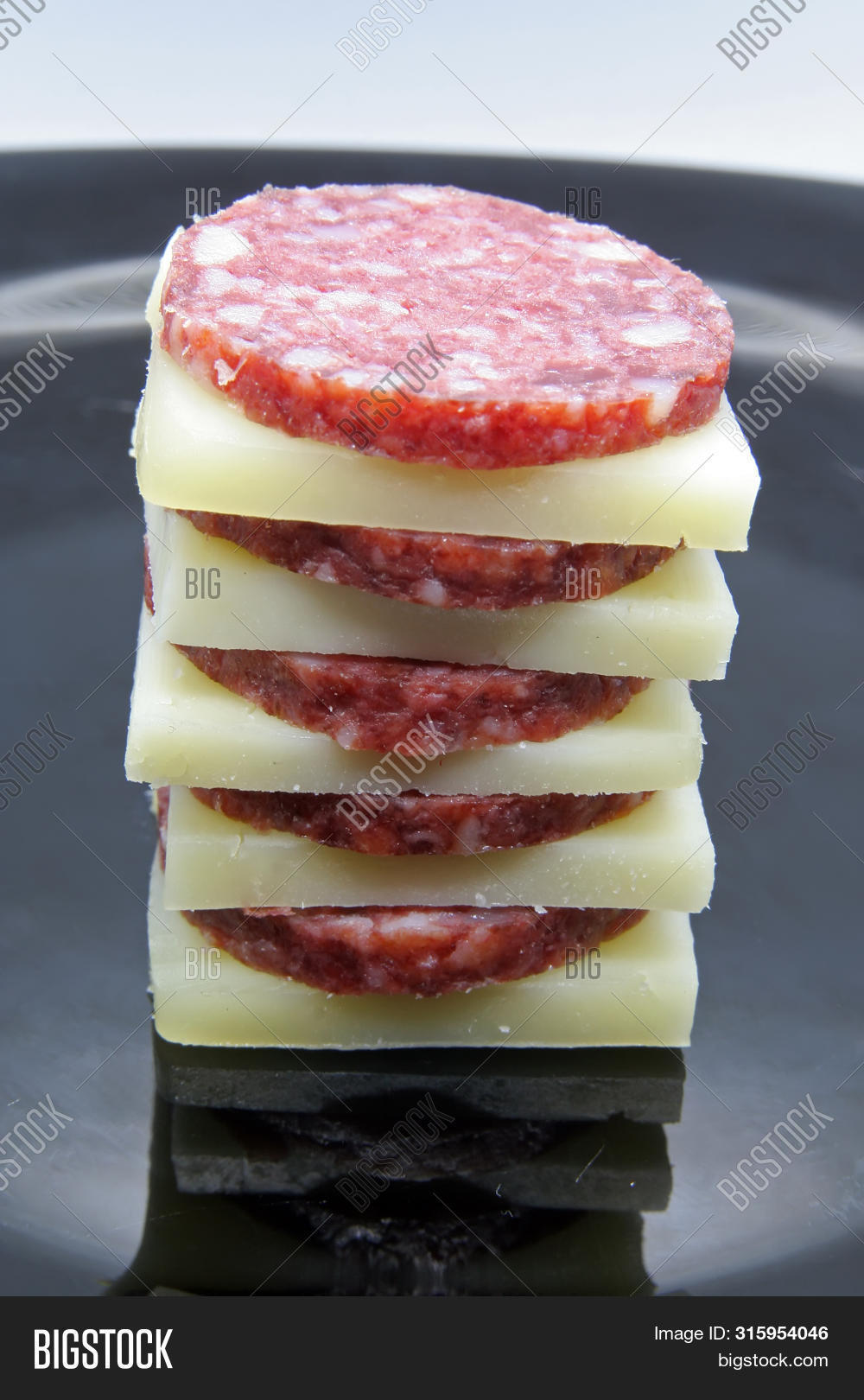 Salami Cheese Snack. Image & Photo (Free Trial) | Bigstock