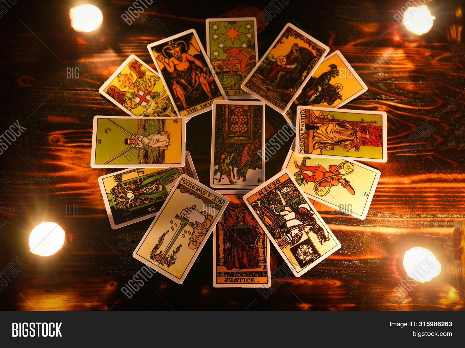 Tarot Cards Tarot Image & Photo (Free Trial) | Bigstock