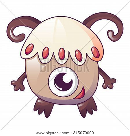 Cute One Eye Monster Image & Photo (Free Trial) | Bigstock