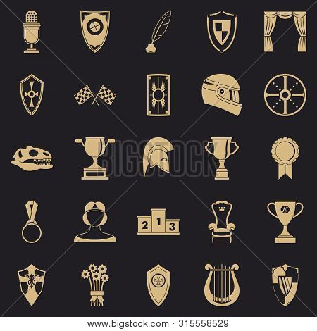 Bounty Icons Set. Image & Photo (Free Trial) | Bigstock