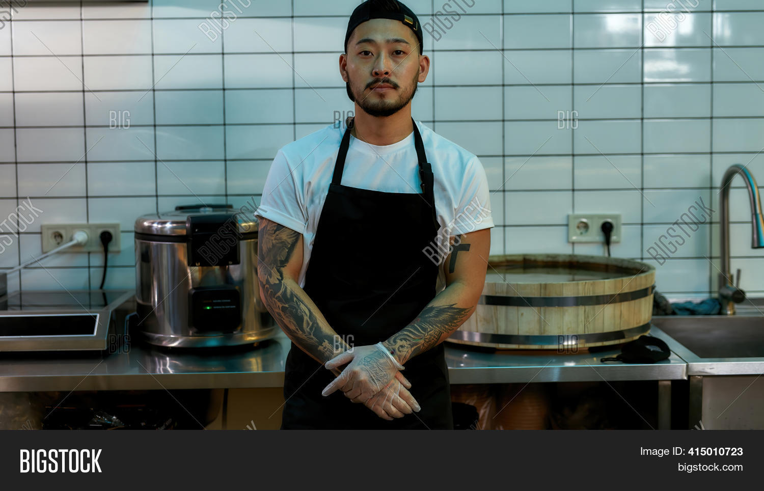 Middle Aged Asian Chef Image & Photo (Free Trial) | Bigstock