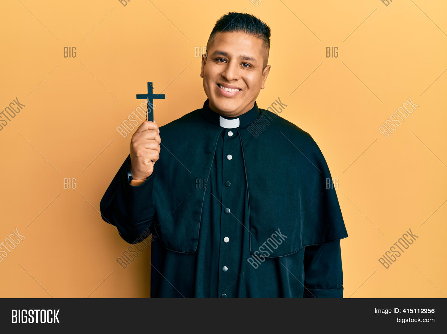 Young Latin Priest Man Image & Photo (Free Trial) | Bigstock