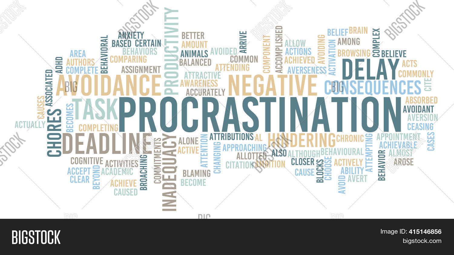 Procrastination Lazy Image & Photo (Free Trial) | Bigstock