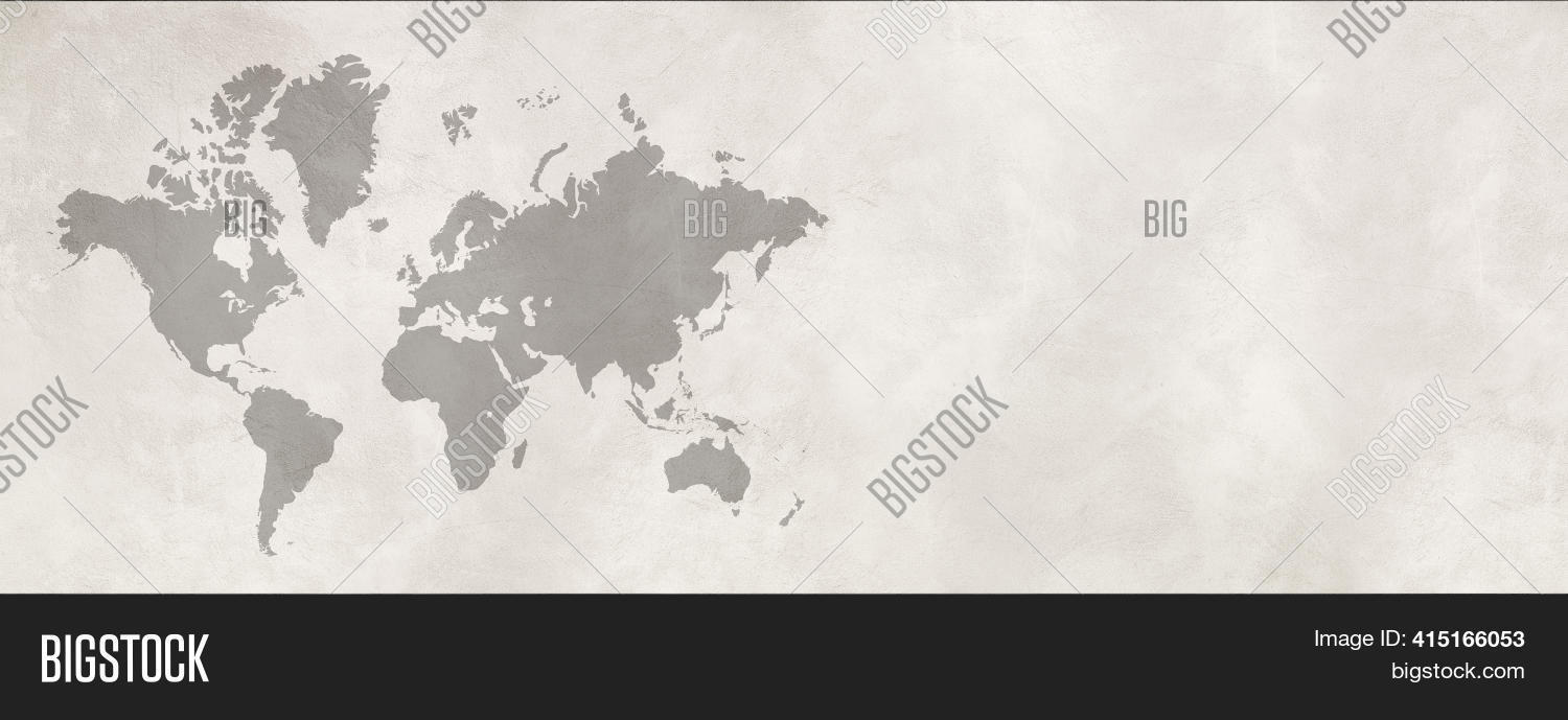 World Map Isolated On Image & Photo (Free Trial) | Bigstock