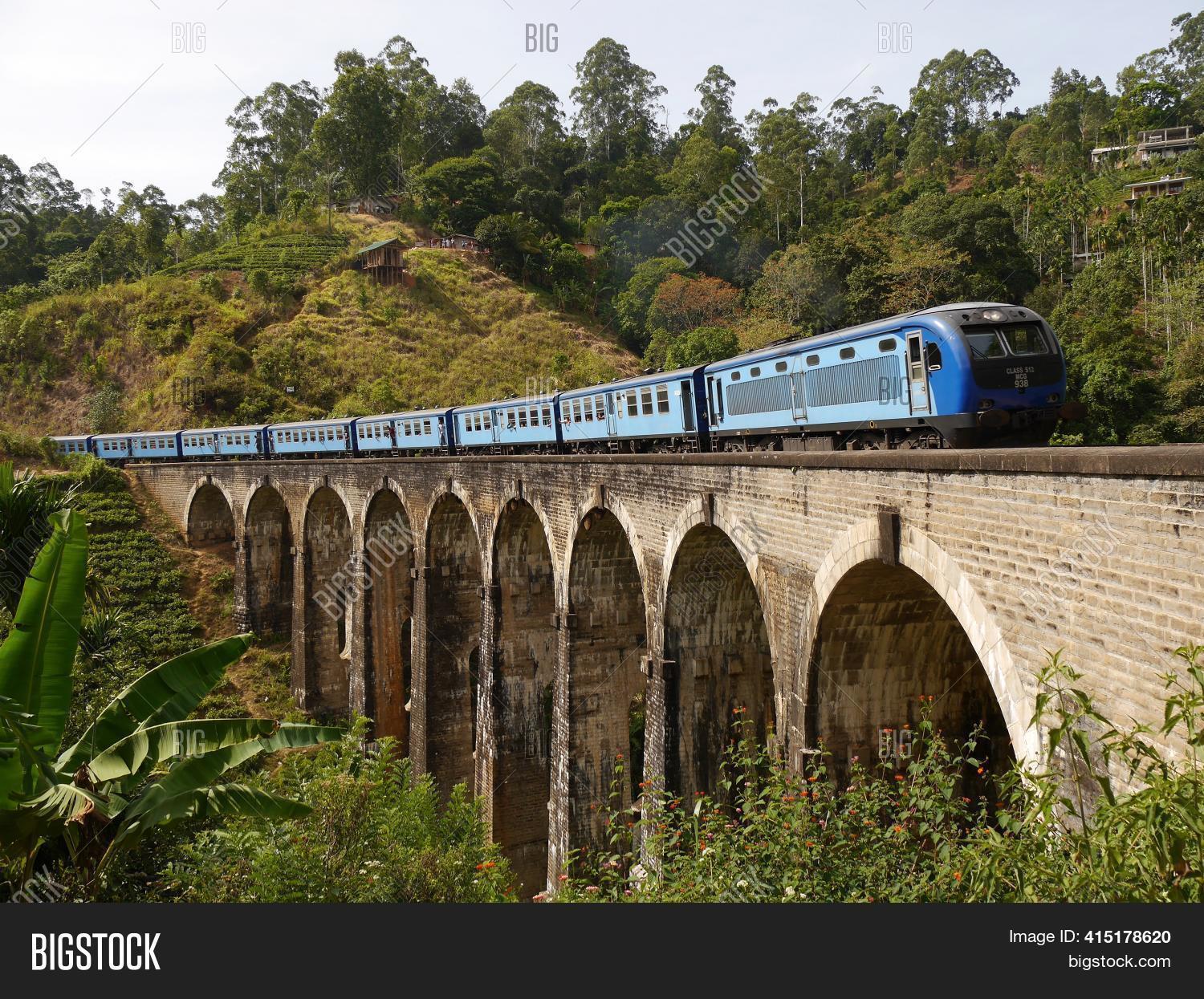 Train Crossing Nine Image & Photo (Free Trial) | Bigstock