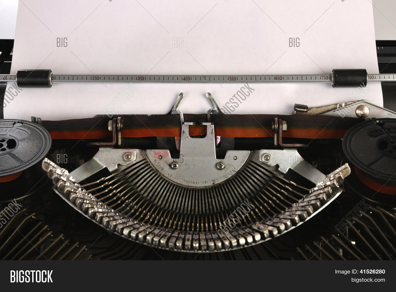 Typewriter Blank Sheet Image & Photo (Free Trial) | Bigstock