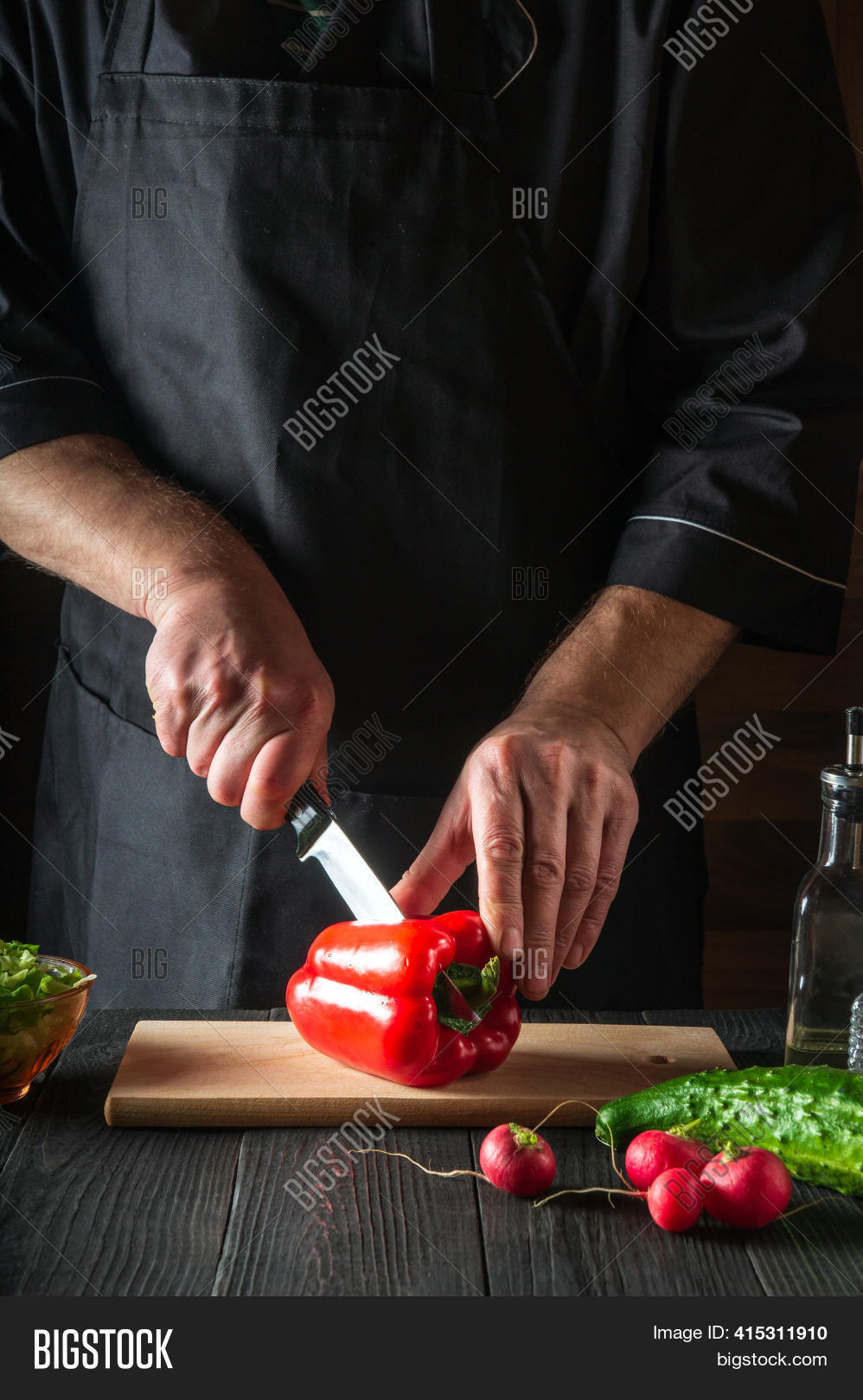 Close- Chef Hands Image & Photo (Free Trial) | Bigstock