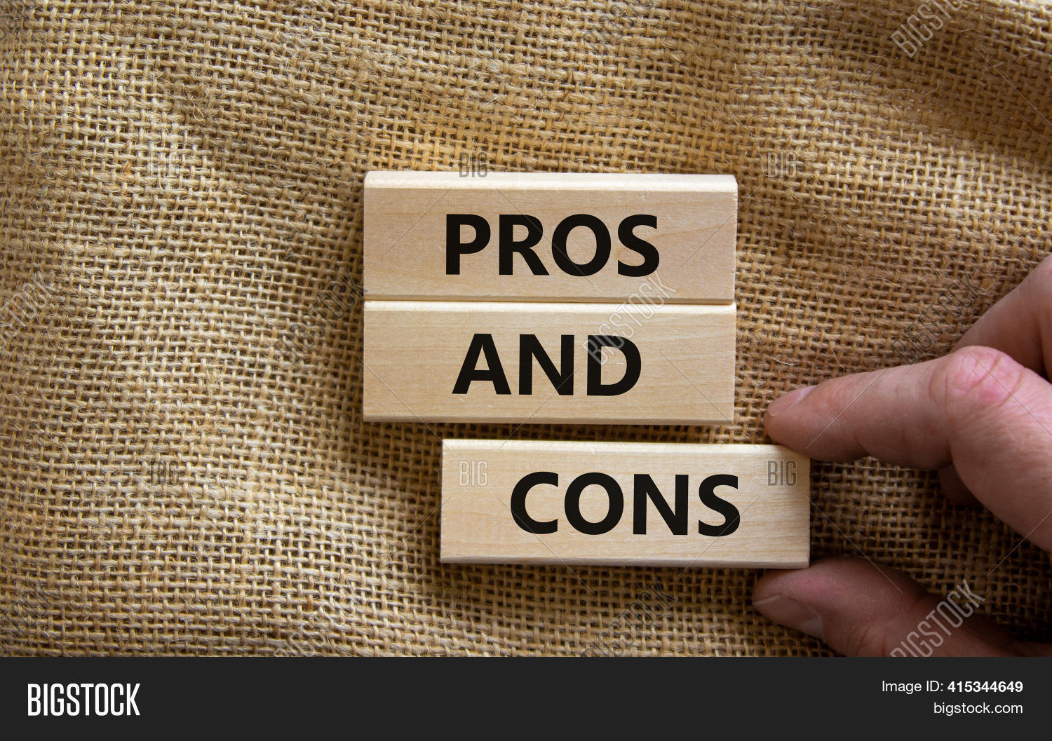 Pros Cons Symbol. Image & Photo (Free Trial) | Bigstock