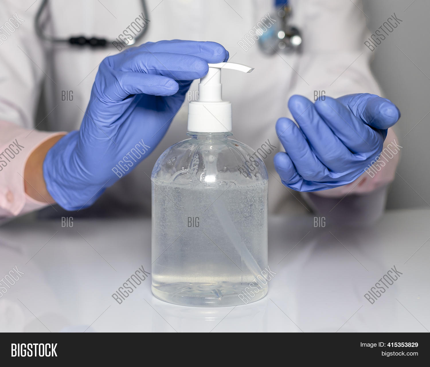 Doctor Hands Blue Image & Photo (Free Trial) | Bigstock