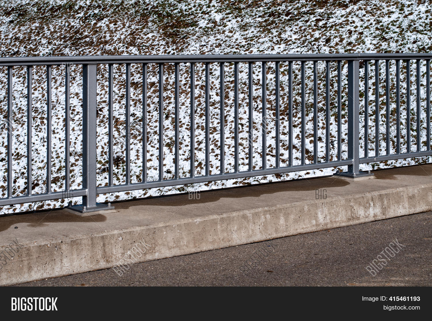 Simple Metal Railing Image & Photo (Free Trial) | Bigstock