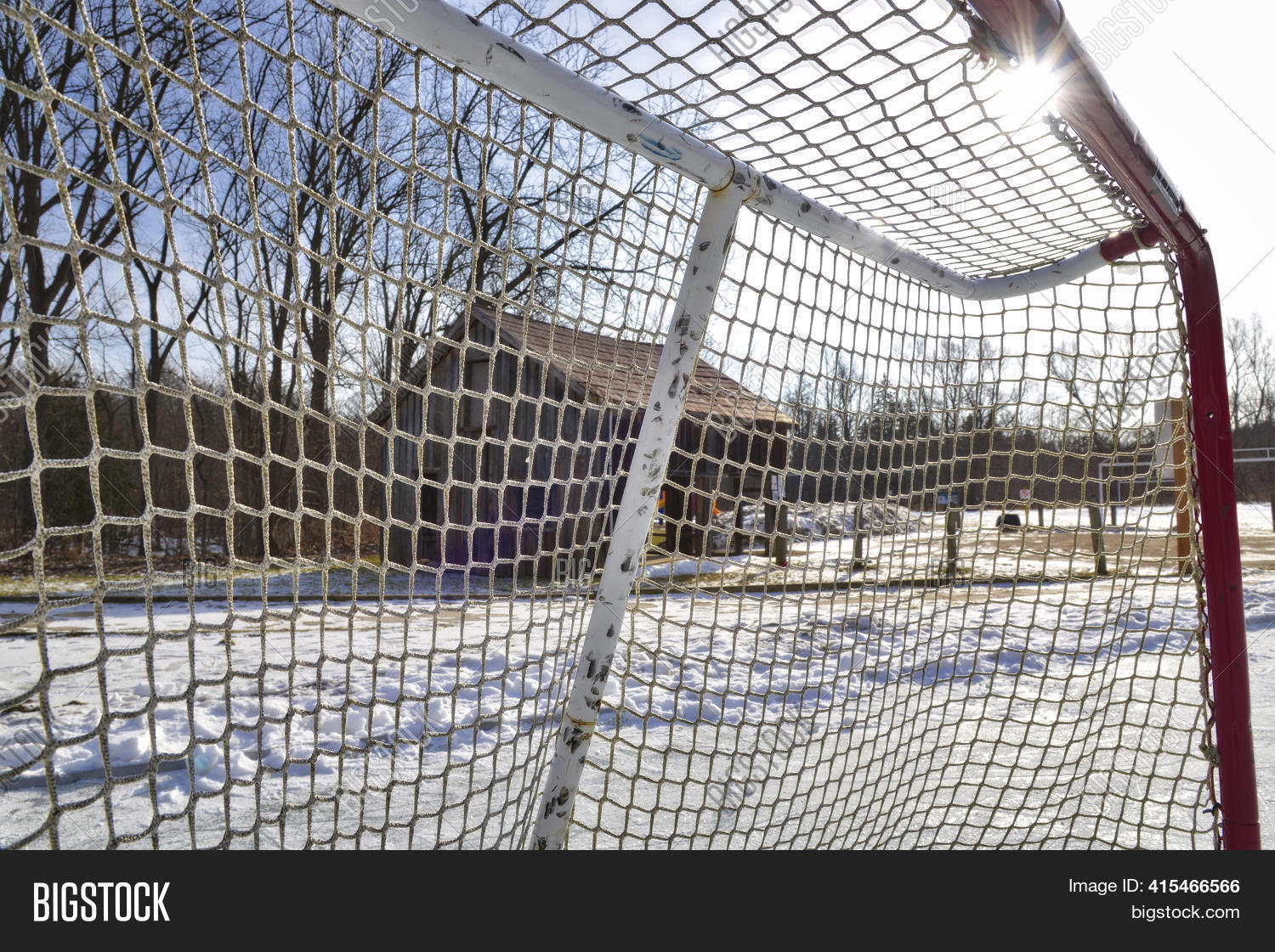 Ice Hockey Rink Park Image & Photo (Free Trial) | Bigstock