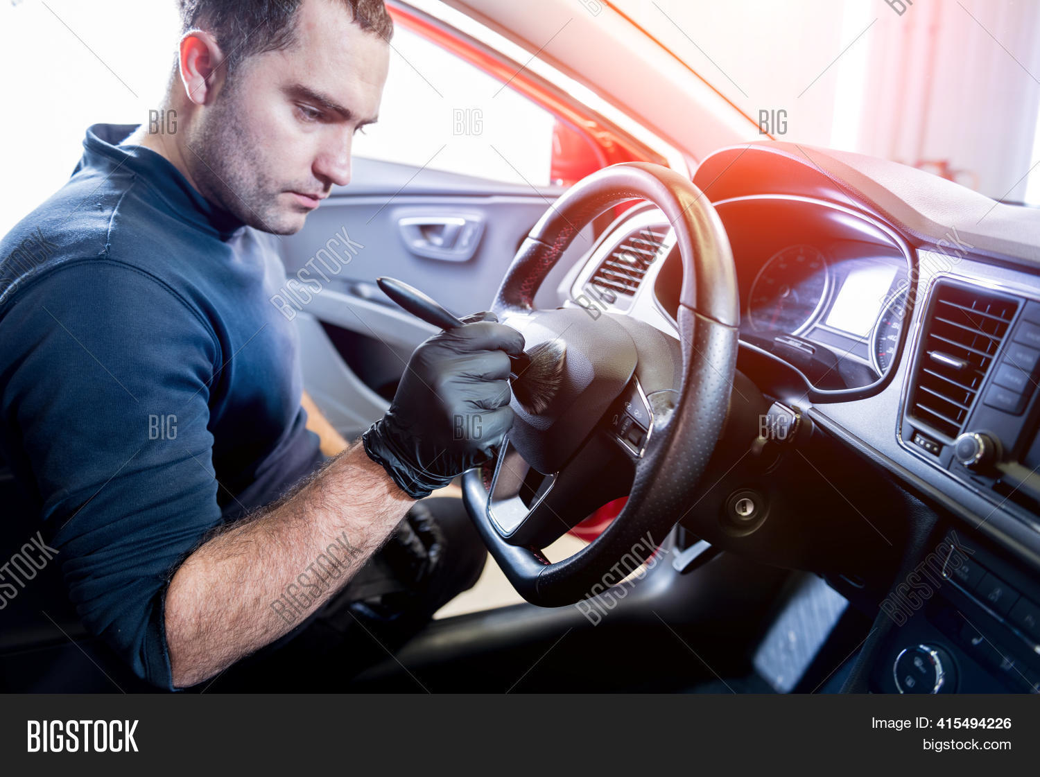 Car Service Worker Image & Photo (Free Trial) | Bigstock