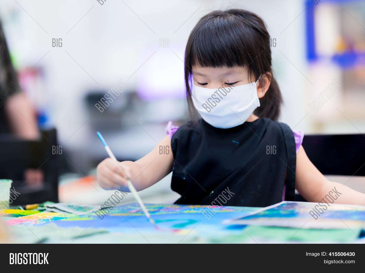 Child Learn Art Image & Photo (Free Trial) | Bigstock