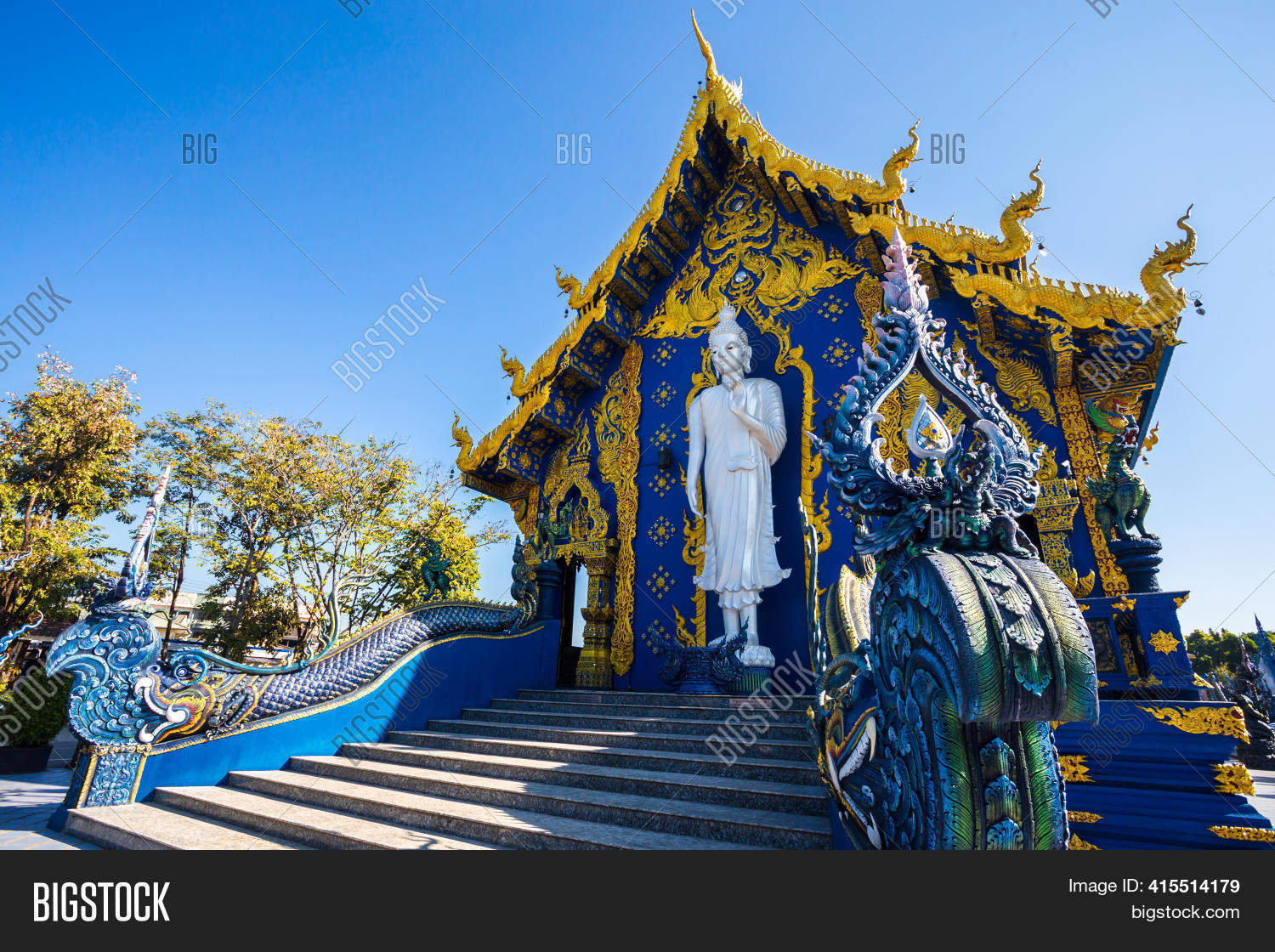 Beautiful Blue Temple Image & Photo (Free Trial) | Bigstock